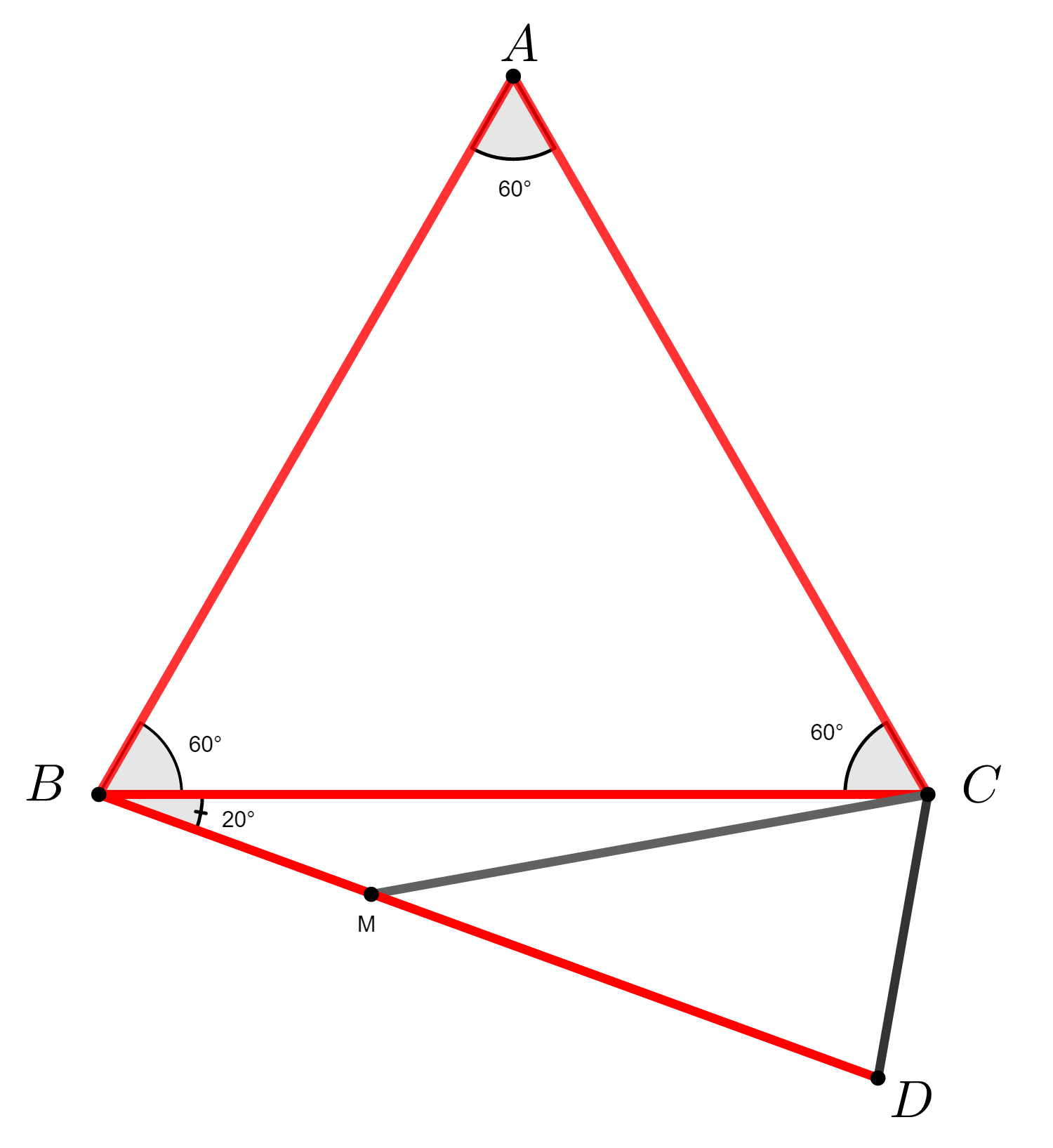 Problema #5 - Sumă de unghiuri în triunghi - School Nuggets